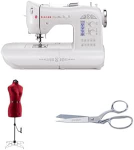 Amazon.com: Singer One Plus Sewing Machine with Adjustable Dress Form ...