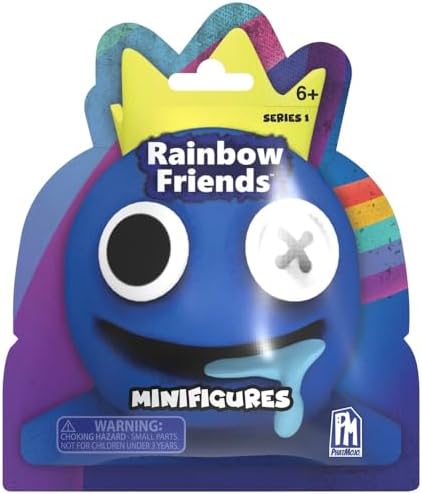 Amazon.com: Rainbow Friends - Blue Vinyl Figure (One Collectible Figure ...