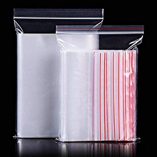CEN Zip Lock Pouch Bags Covers ( Size 3 x 5 Inches ) | Transparent ...