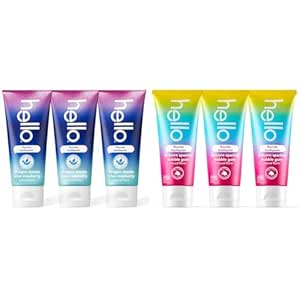 Amazon.com : hello Kids Toothpaste with Fluoride, Blue Raspberry and ...