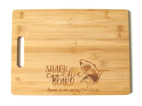 Amazon.com: Shark Coochie Board Charcuterie Board, Chopping Block ...