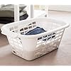 Addis 510610 Rectangular Laundry Basket in White, 1 - Pack : Amazon.co ...