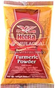 Heera Haldi Powder (Turmeric Powder) 400g (Pack of 1) – Adds Taste and ...