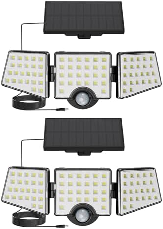 Solar Lights for Outside, WL5000 Motion Activated Security Lights ...