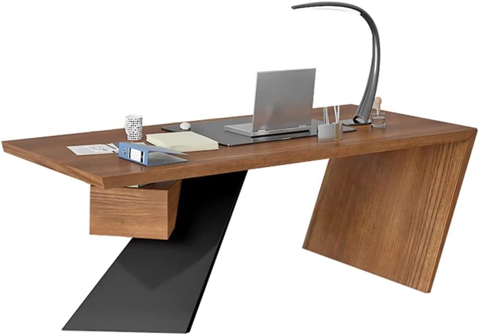 Computer Desk Modern Simple Computer Desk Solid Wood Work Table Game ...