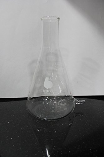 Bellco 1000ml Storage Flask with 1/2" Bottom Hose Connection: Amazon ...