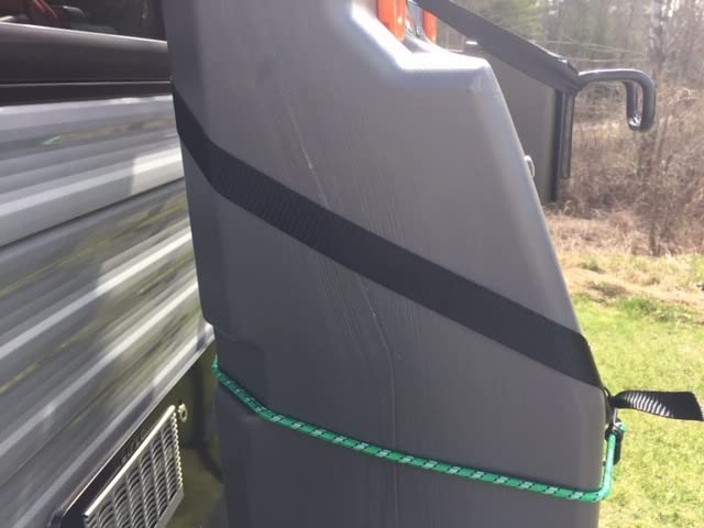 Camco 39010 Rhino Bumper Mount Tote Tank Holder, Waste Water ...