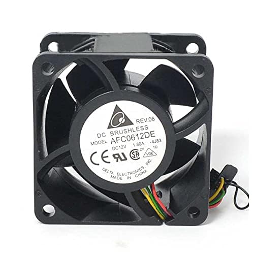Lightning Hub Server Fan for AFC0612DE 12V 1.8A 4Wire,Cooling Fan 6038 ...