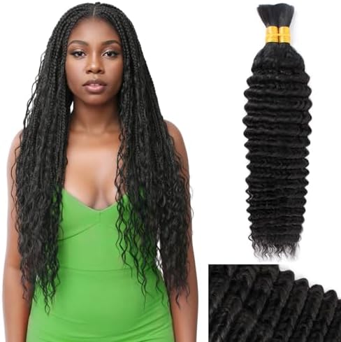 Amazon.com : Kapelli Hair 22 Inch Human Braiding Hair for Boho Braids ...
