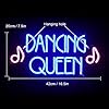 Dancing Queen Neon Sign Dance Led Sign Purple Neon Lights Dance Club ...