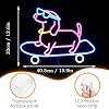Skateboard Dog Neon Sign Dimmable Funny Dachshund Skateboarding LED ...