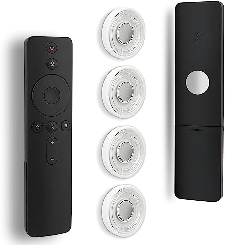 Amazon.com : WALLFID 4 Pack High Magnetic Remote Control Holder Wall ...
