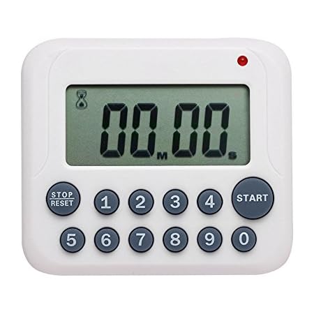 Amazon.com: XREXS Digital Kitchen Timer Magnetic Countdown Up Cooking ...