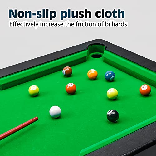 Mini Billiard Table with Green Felt Coating: Billiard Table Children ...