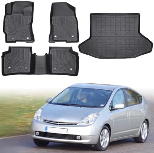 Amazon.com: Floor Mats & Cargo Liner Compatible with 2004-2009 Toyota ...
