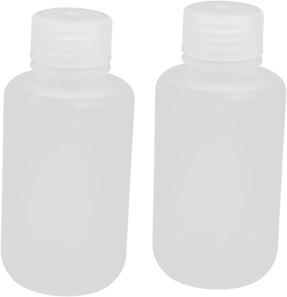 Amazon.com: uxcell® 2pcs 45mm Dia 95mm Height 100ml HDPE Plastic ...