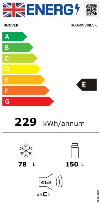 Beko HarvestFresh™ BCFD4V50 178cm High 50/50 Integrated Frost Free ...