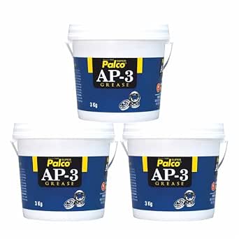 PALCO AP-3 GREASE Bucket 3 KG (Pack of 3) Multipurpose Water Resistant ...