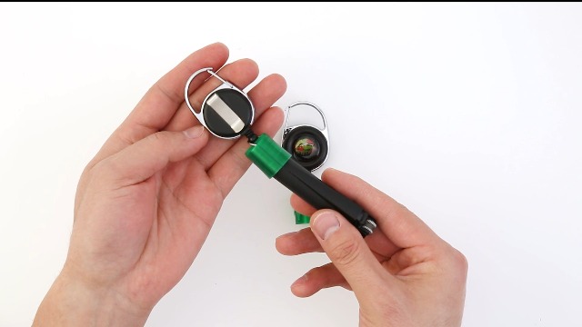 Watch Clipper Lighter Leash Keychain & Retraceable Lighter Holder on ...