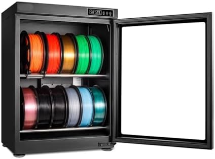 3D Printer Filament Dryer, 70L Filament Dryer Box with Auto Humidity ...