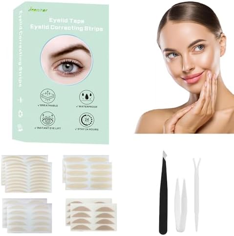 Amazon.com: Eyelid Tape, Eyelid Lifter Strips, Double Eyelid Tape for ...