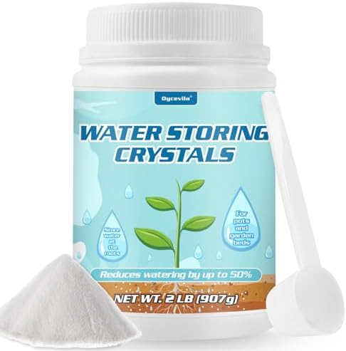 Amazon.com: Oycevila 5LB Water Storing Crystals for Plants with Spoon ...