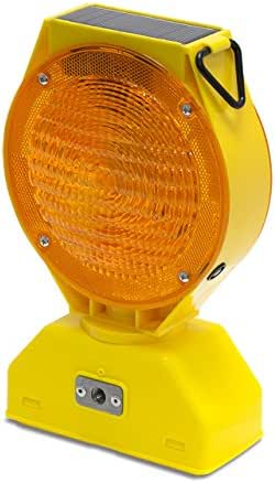 Amazon.com: Tapco Pack of 10 Solar LED Barricade Light Amber w/3 Way ...