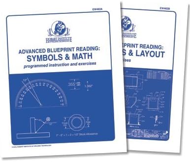 Amazon.com: Advanced Blueprint Reading Packets by Hobart Institute of ...