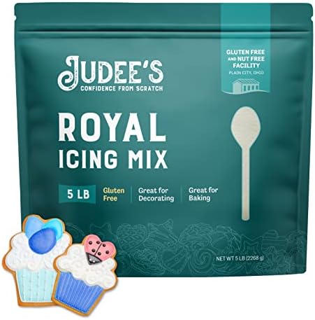 Amazon.com : Judee's Gluten Free Royal Icing Mix - Just Add Water ...