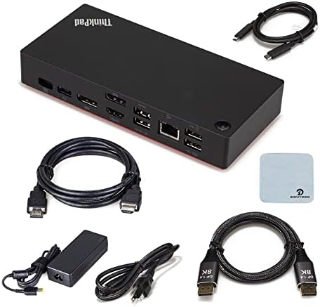 Amazon.com: Lenovo ThinkPad Universal Thunderbolt 4 Dock 8K Display ...