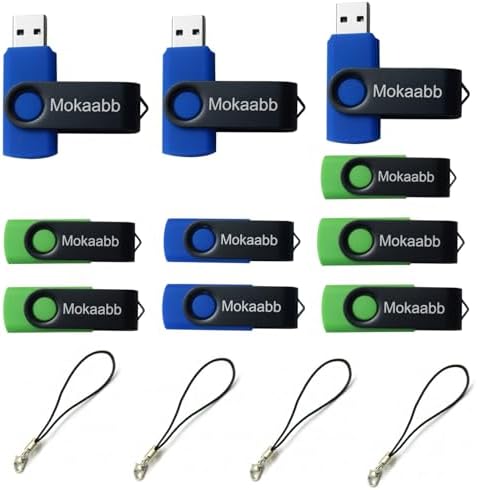 Amazon.com: DataOcean 10 Pack 8GB USB 2.0 Flash Drive Memory Stick ...