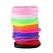 Amazon.com: Senkary 120 Pieces Colorful Silicone Jelly Bracelets ...