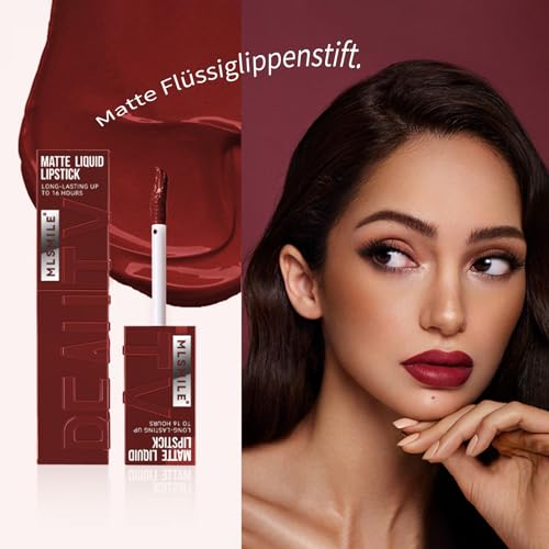 Matte Liquid Lipstick Non-Stick Velvet Lips Nectar Lip Gloss Non-Fade ...