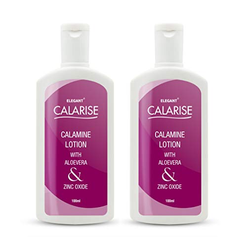 Buy ELEGANT CALARISE Calamine Lotion With Aloevera & Zinc Oxide 100ml ...