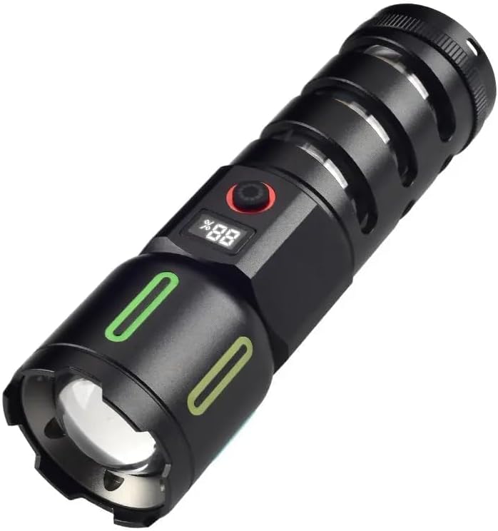 Dravizon Torch Light Rechargeable, High Power Long Distance 100000 ...