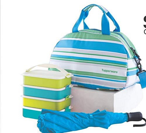 Buy Tupperware Tupin Plastic Umbrella and Backpack Picnic Set ...