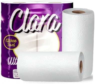 The Cheeky Panda Bamboo Kitchen Roll | 2 Kitchen Rolls - 200 Super ...