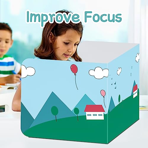 Snapklik.com : Privacy Shields For Student Desks - 24 PackColored ...