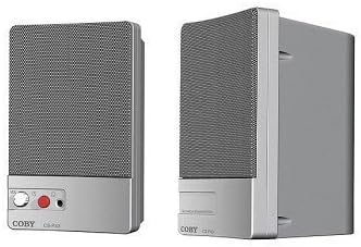 Amazon.com: Coby Portable Amplified Stereo Speaker System Active/Pass ...