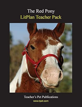 Amazon.com: The Red Pony LitPlan - A Novel Unit Teacher Guide With ...