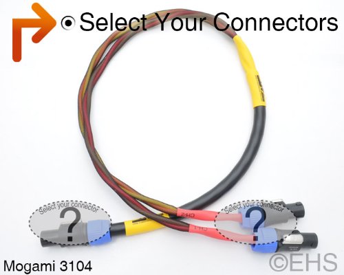 Amazon.com: Mogami 3104 Dual 12 gauge Speaker cable 75 Ft, EHS-Built ...