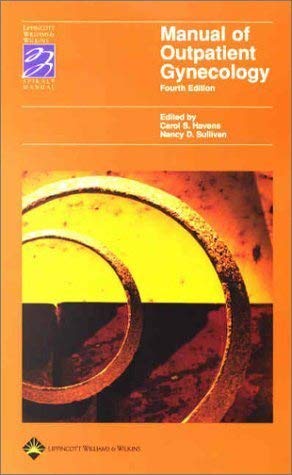 Manual of Outpatient Gynecology: 9780781732789: Medicine & Health ...