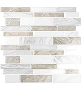 VEELIKE Fish Scale Backsplash Tile Peel and Stick Pink Mermaid Tile ...