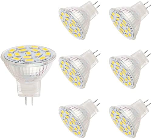 EKSAVE MR11 GU4.0 3.5W LED Light Bulbs, Equivalent to 25-35W Halogen ...