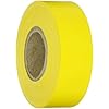 Amazon.com: Brady Yellow Flagging Tape for Boundaries and Hazardous ...