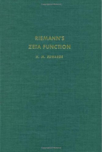 Riemann's Zeta Function, Vol. 58 (Pure and Applied Mathematics): H. M ...