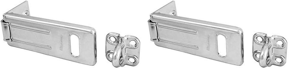 Master Lock Steel, Zinc Plated Hasp with Hardened Locking Eye, 3-1/2 in ...
