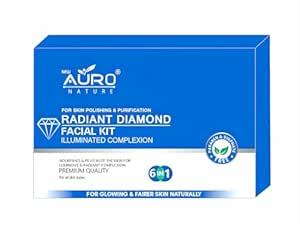 New Auro Nature Diamond Glow 6-in-1 Skincare Kit | Diamond Infused ...