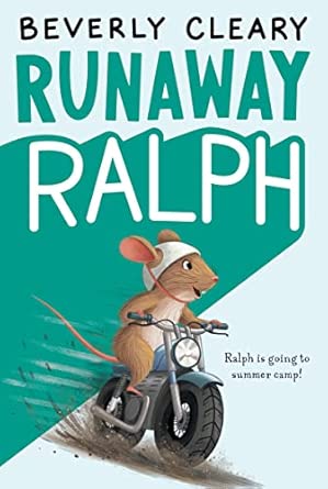 Amazon.com: Runaway Ralph: 9780380709533: Cleary, Beverly, Rogers ...