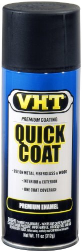 Snapklik.com : VHT SP510 Quick Coat Flat Black Acrylic Enamel Can